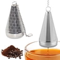 304 Stainless Tea Infuser,Fine Mesh Tea Strainer with Drip Tray,For ...
