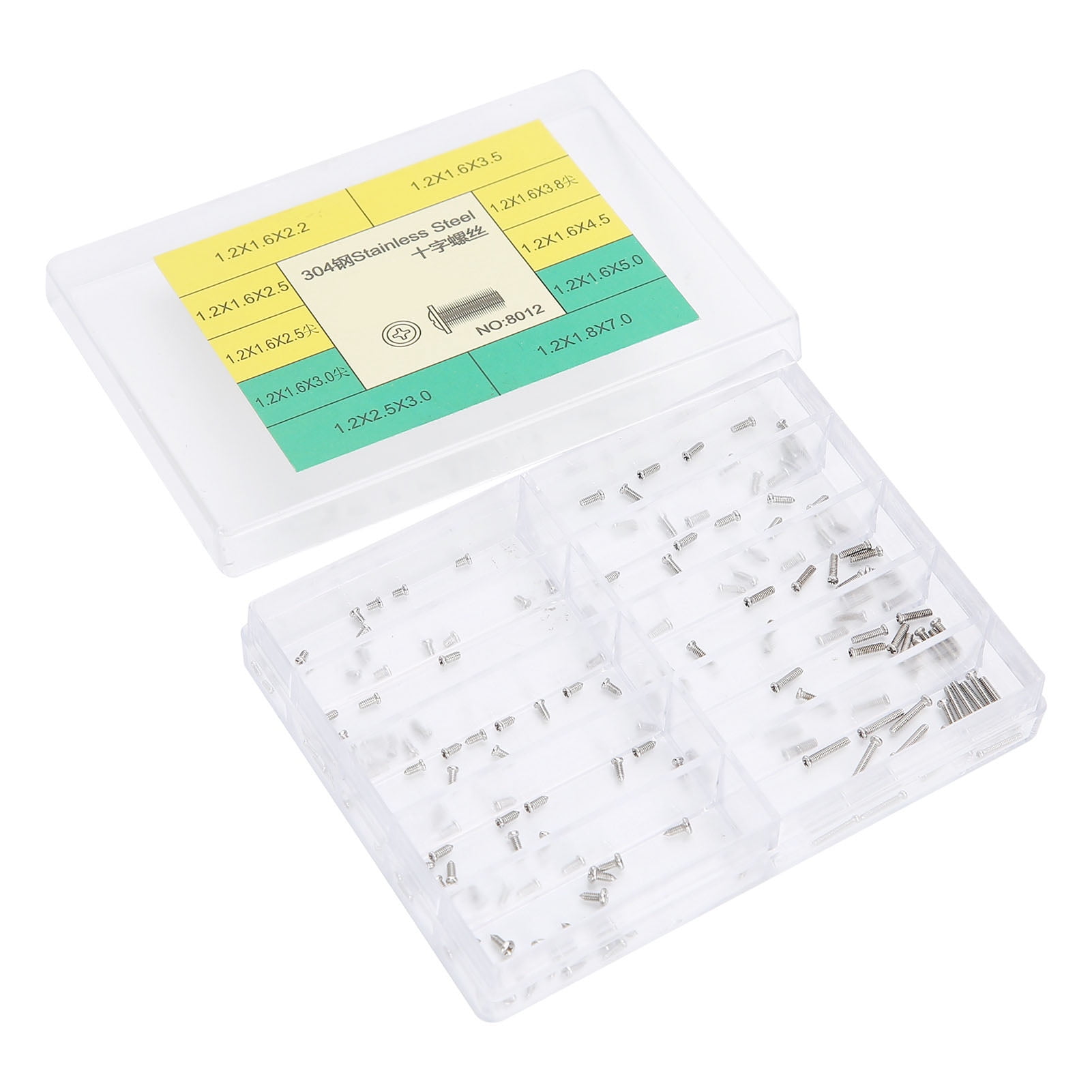 304 Steel Phillips Screws,Watch Back Cover Screws,304 Stainless Steel ...