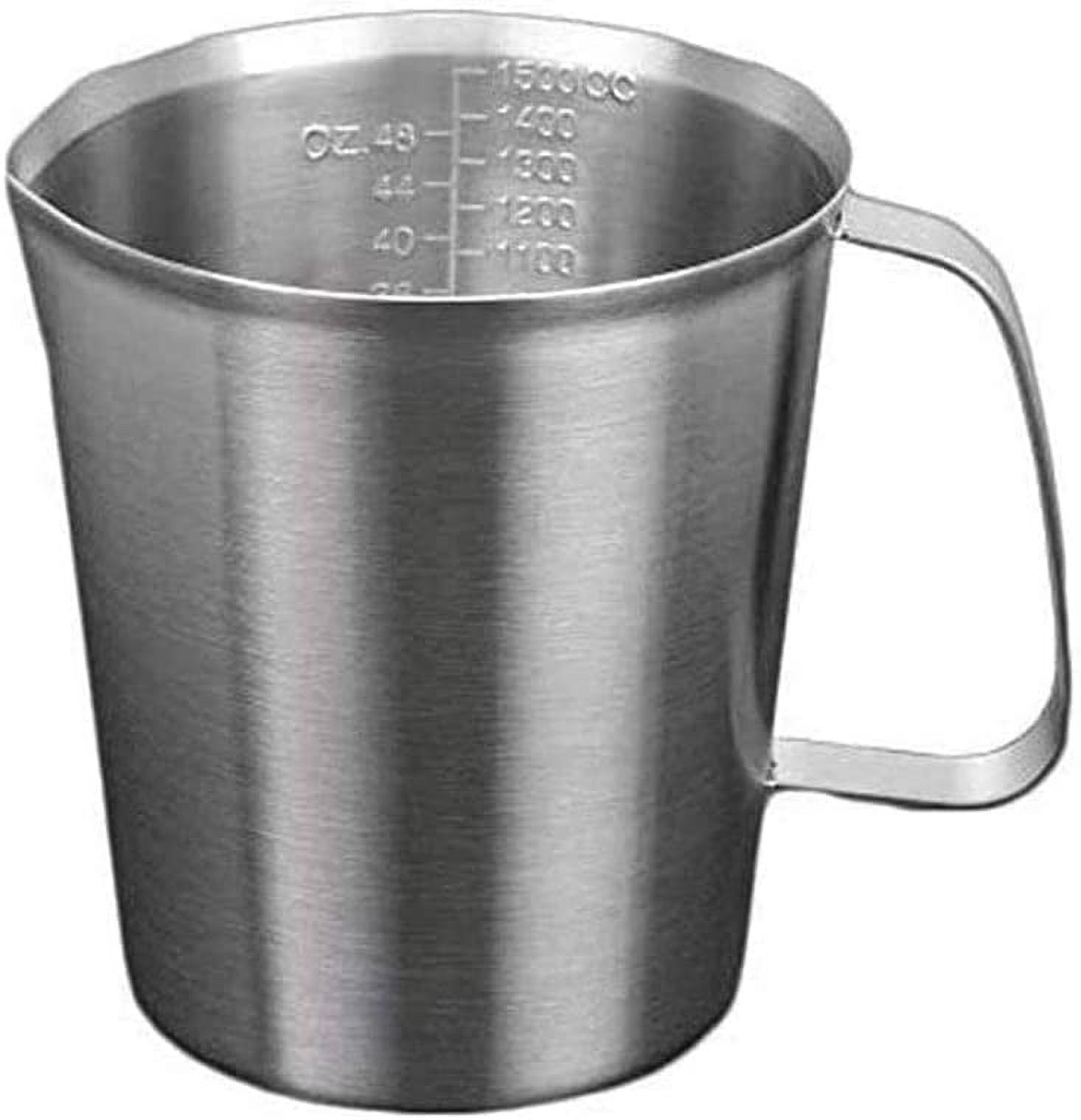 304 Thicken Stainless Steel Measuring Cup with Scale for Kitchen Baking ...