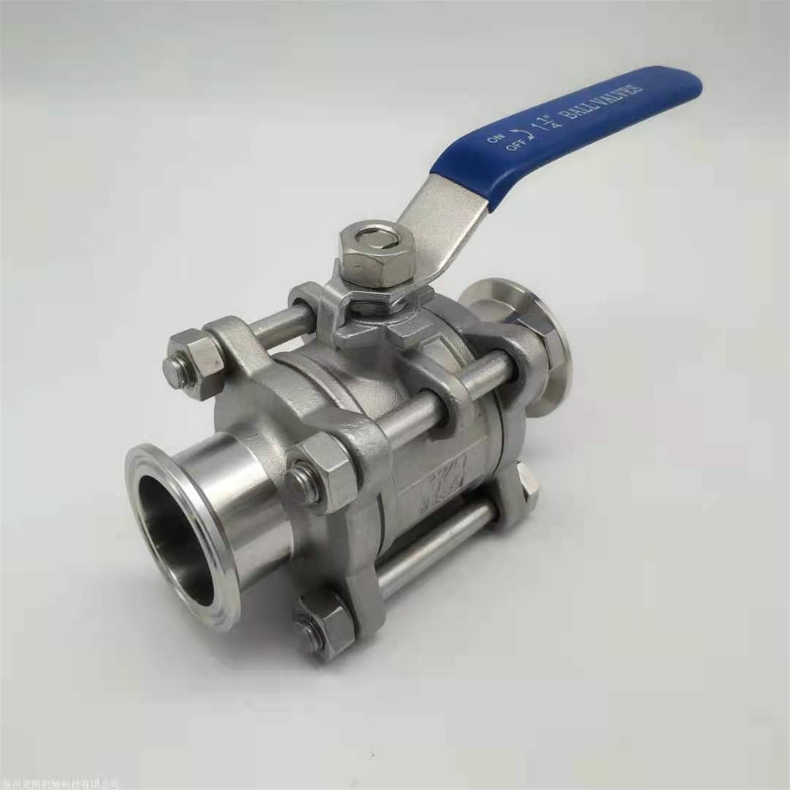 304 Three-piece Manual Quick-installation Ball Valve Stainless Steel ...
