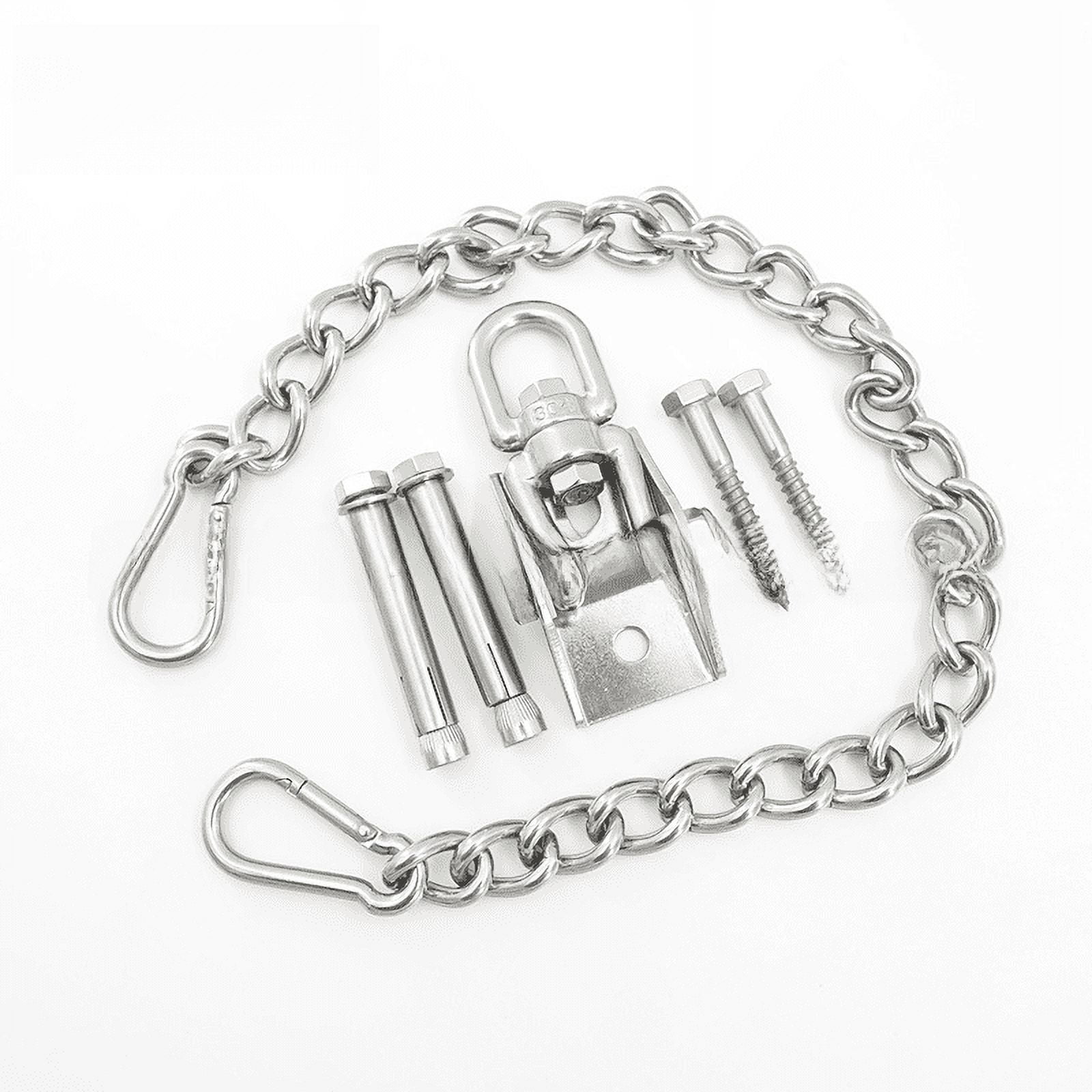 304 stainless steel 360 ° rotating outdoor swing swing hanging chair ...