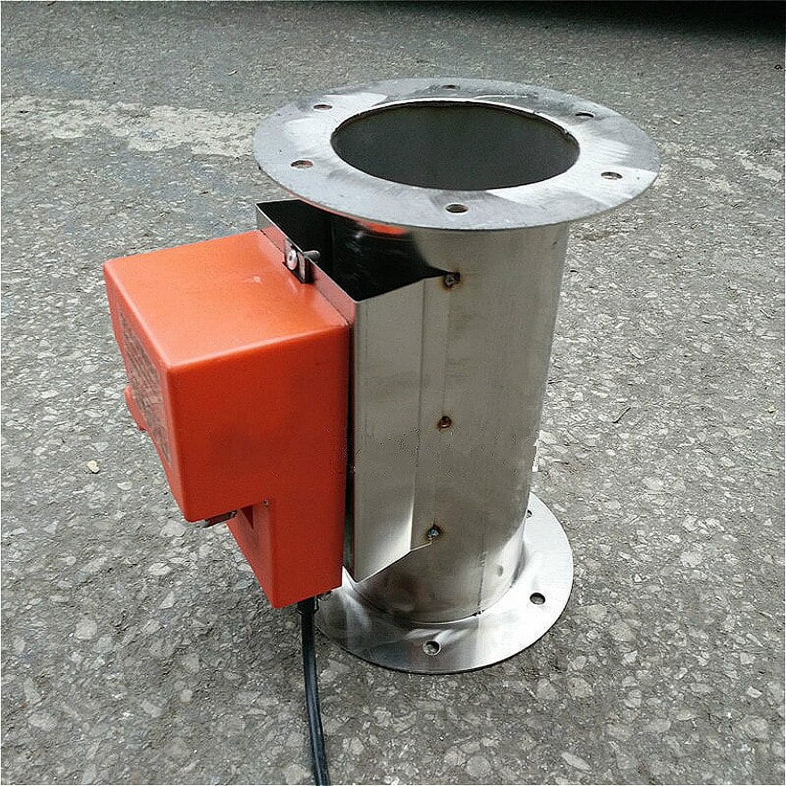 304 stainless steel Flange Type Electric Air Valve Motorized Air Damper Valve Diam.100-400mm Air ...