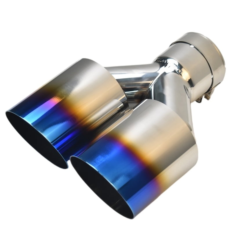 304 stainless steel automobile universal import double cylinder rear ...