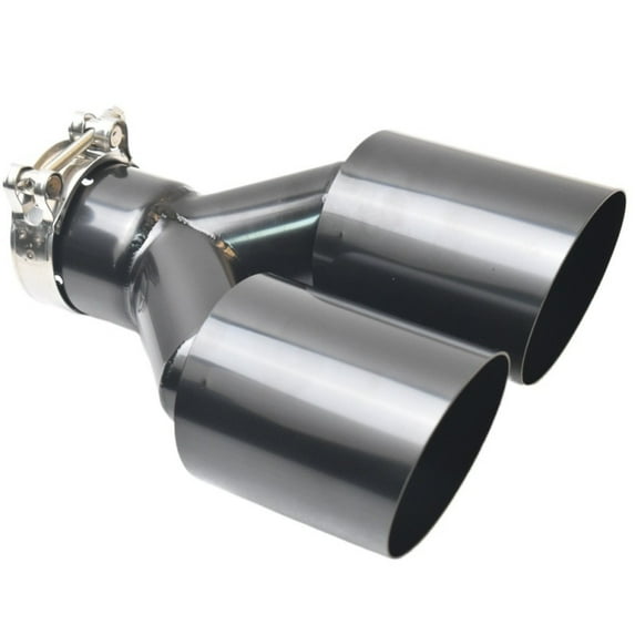 304 stainless steel automotive parts universal import dual rear exhaust ...
