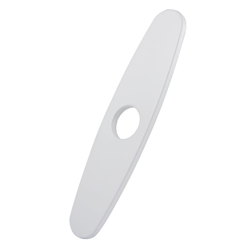 304 stainless steel brushed kitchen faucet 10-inch decorative plate ...
