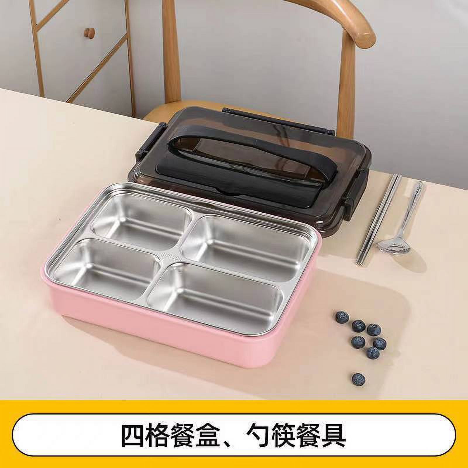 304 stainless steel canteen lunch box sealed student adult insulated ...