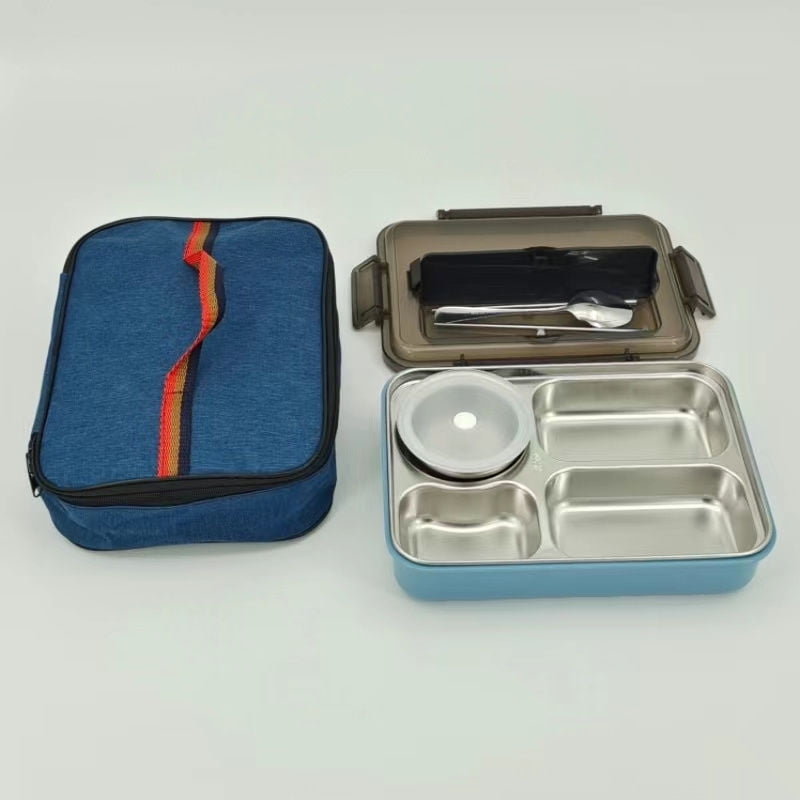 304 stainless steel canteen lunch box sealed student adult insulated ...