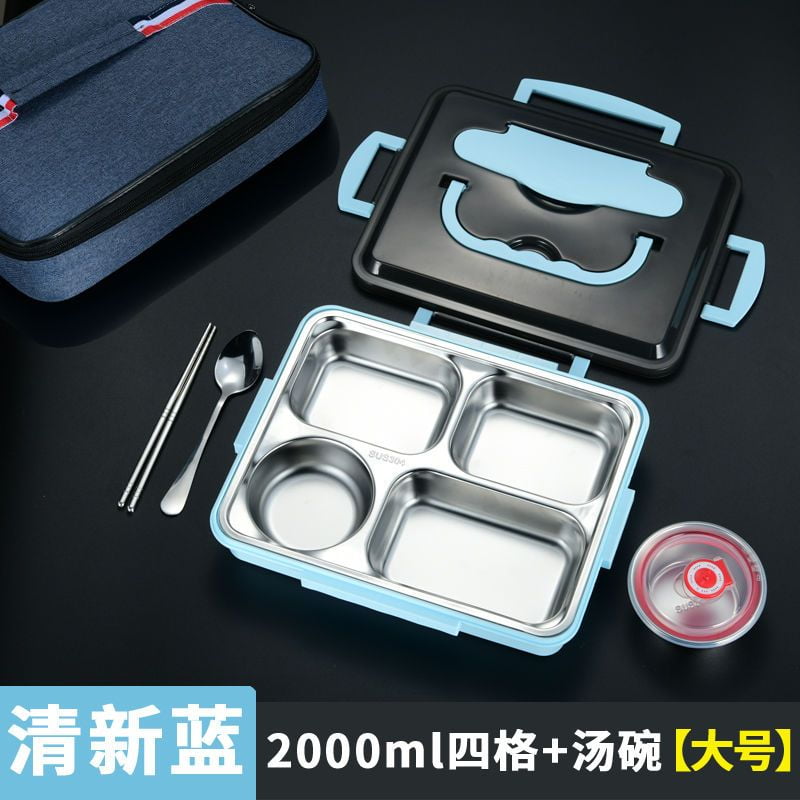 304 stainless steel insulated lunch box for office workers single with ...
