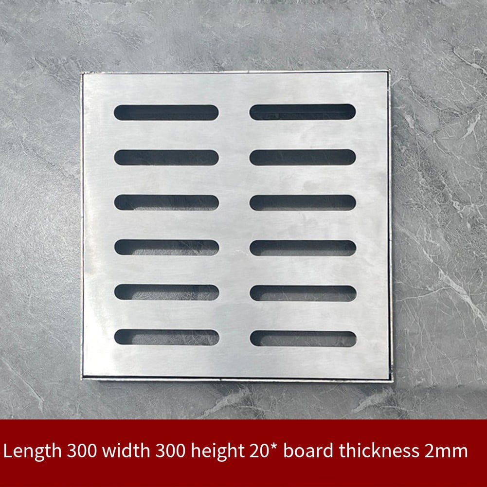 304 stainless steel manhole cover drain ditch cover sewer with outer ...