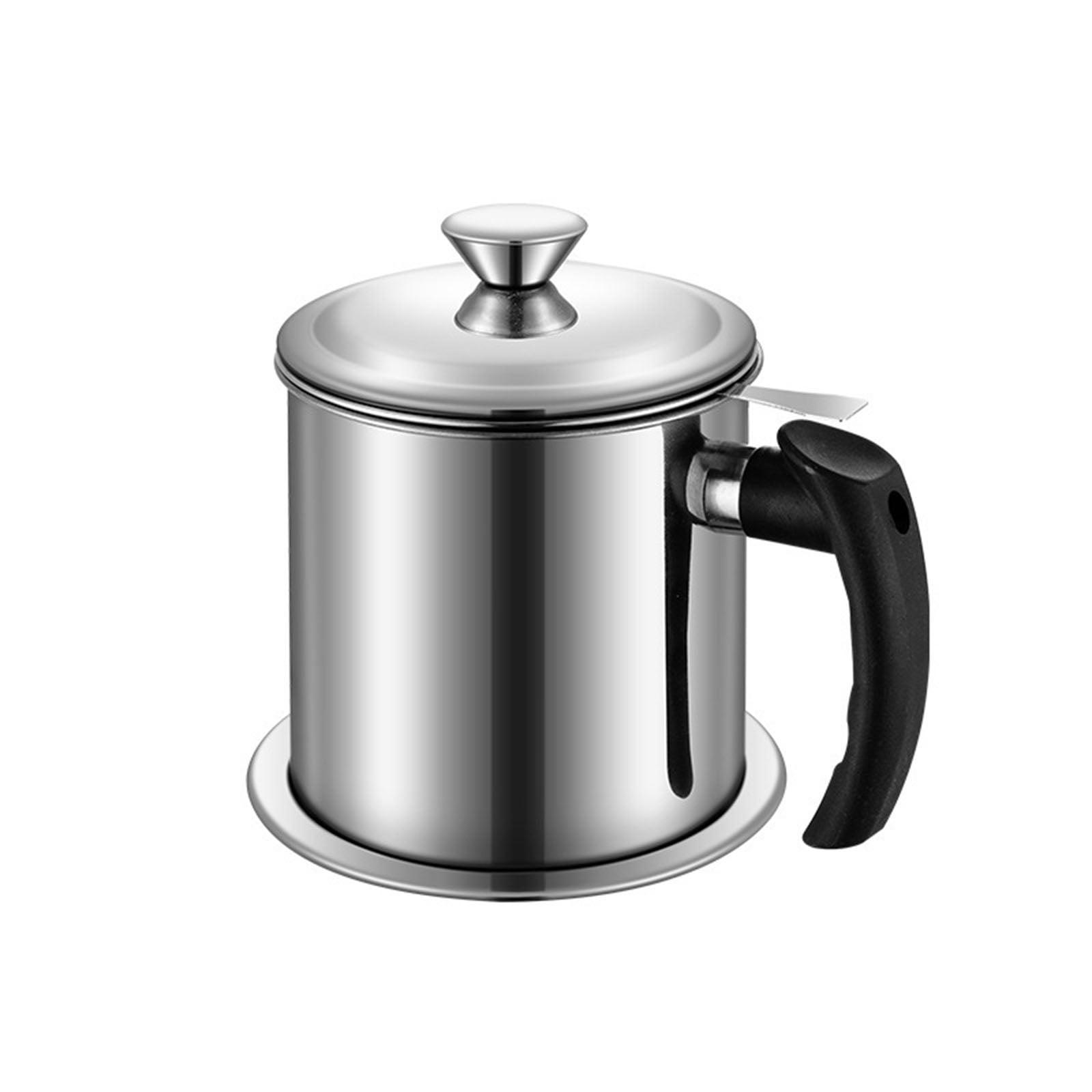304 stainless steel oil filter, oil strainer container, oil container ...