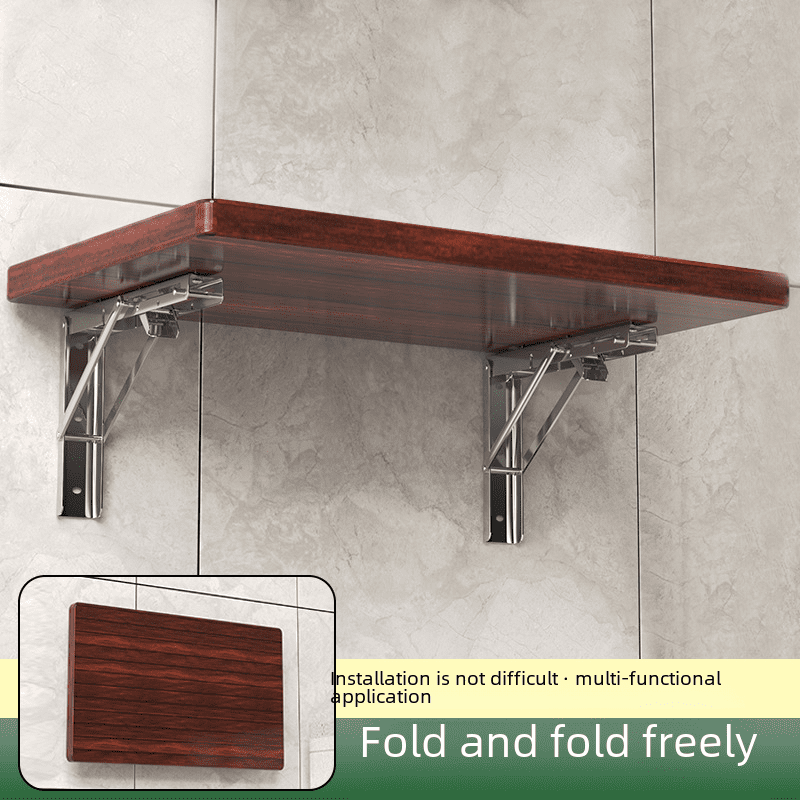 304 stainless steel shelf triangle folding bracket wall triangle F ...