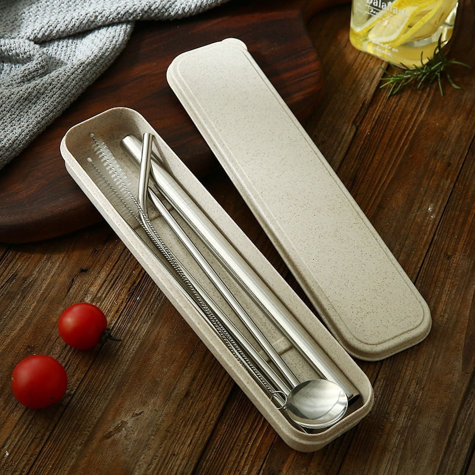 304 stainless steel straw milk tea straw coffee, drink, cocktail ...