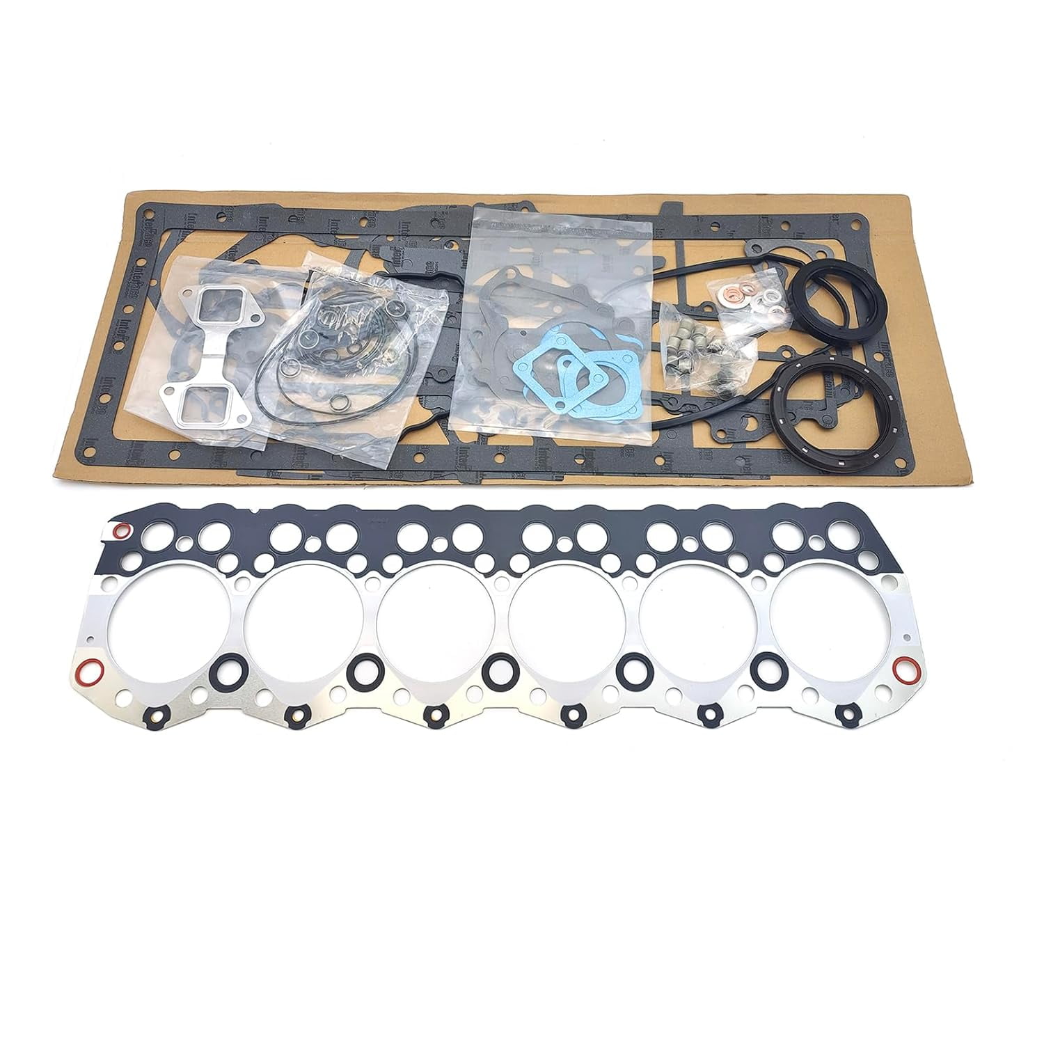 3046 3046T Full Head Gasket Set Kit for Caterpillar 3046 3046T D3G D4C ...