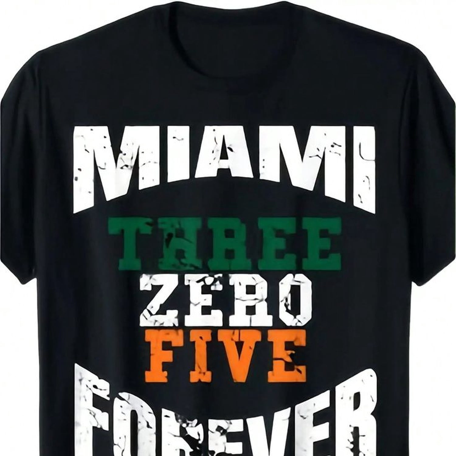 305 Area Code TH1Ree Zero F - Miami Gir1ls T-S1Hirt Perfect For B1O And ...