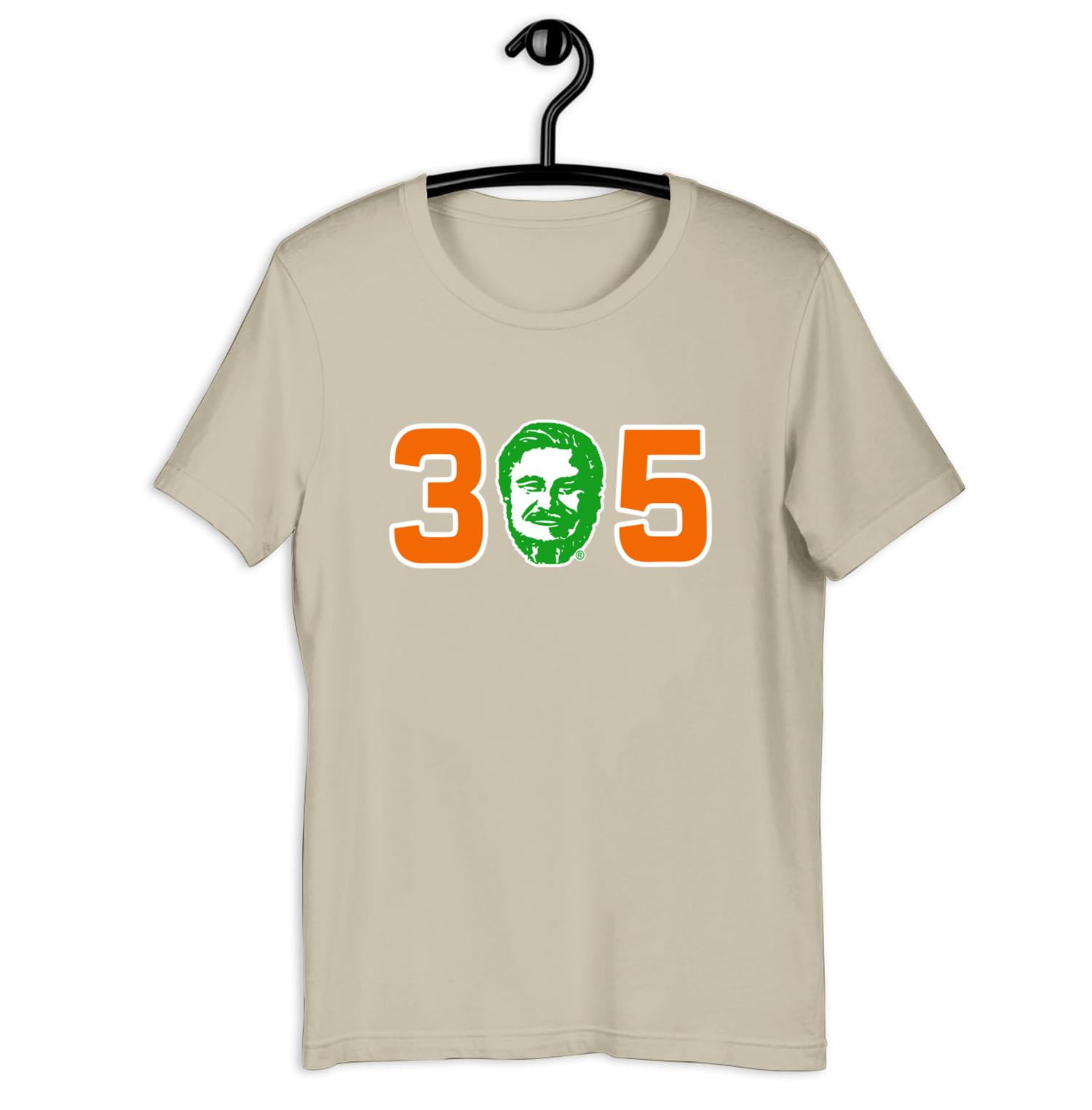 305 Area Code Themed Shirt for Casual Wear-TH10853 - Walmart.com
