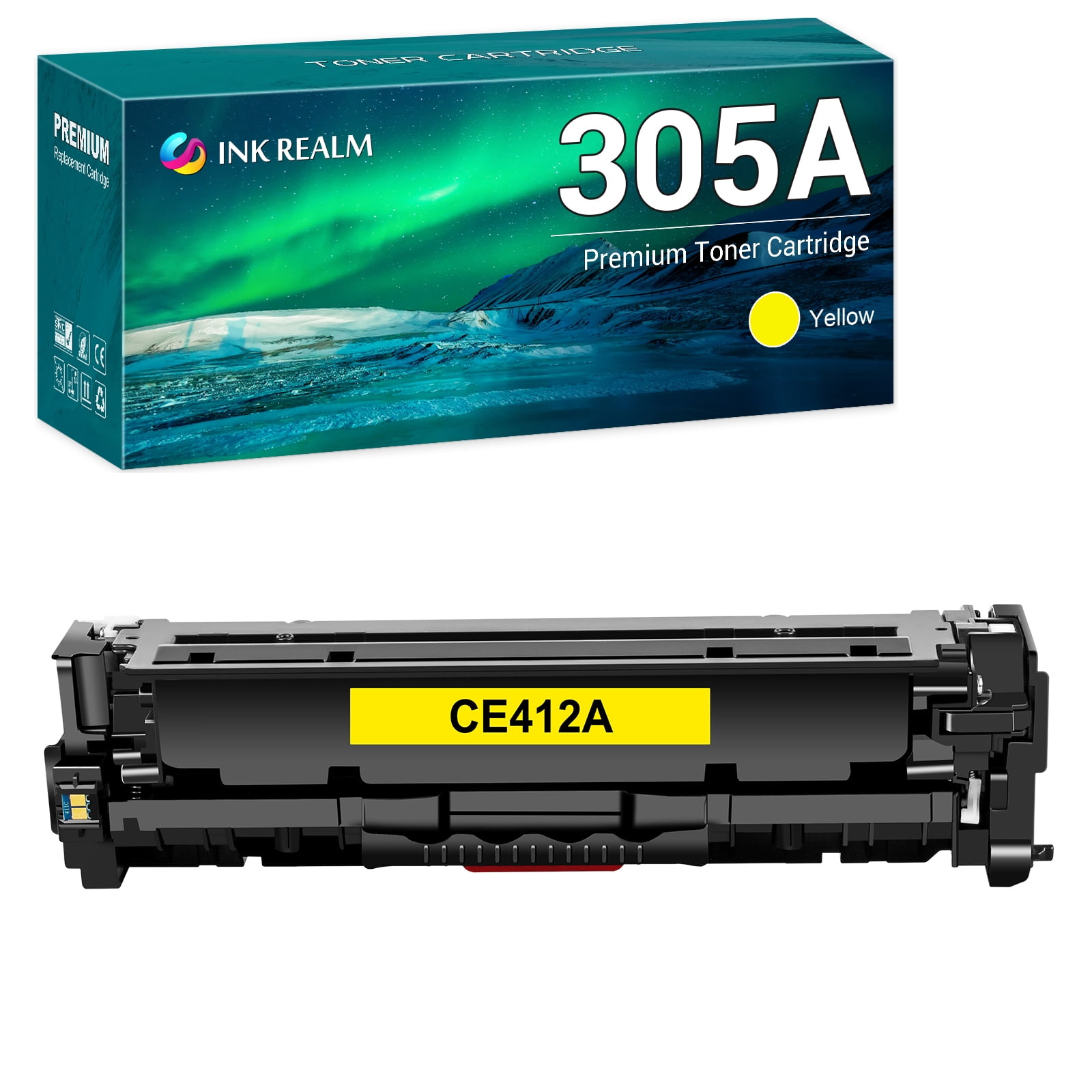 305A 305X Compatible for HP 305A Toner Cartridge for HP 305A CE412A Pro ...