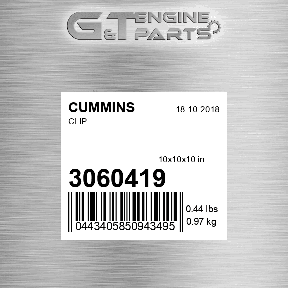 3060419 CLIP fits CUMMINS (New OEM) - Walmart.com