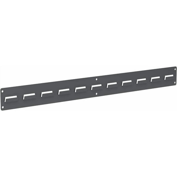 30632 Heavy Duty Mount Garage Storage Steel Louvered Rail | Bin Hanging ...