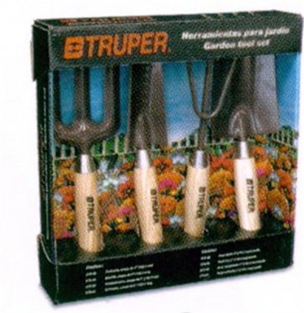 30642 4Pc Garden Hand Tool Set 6" Hdle(Jj4), Truper Herramientas, EACH ...