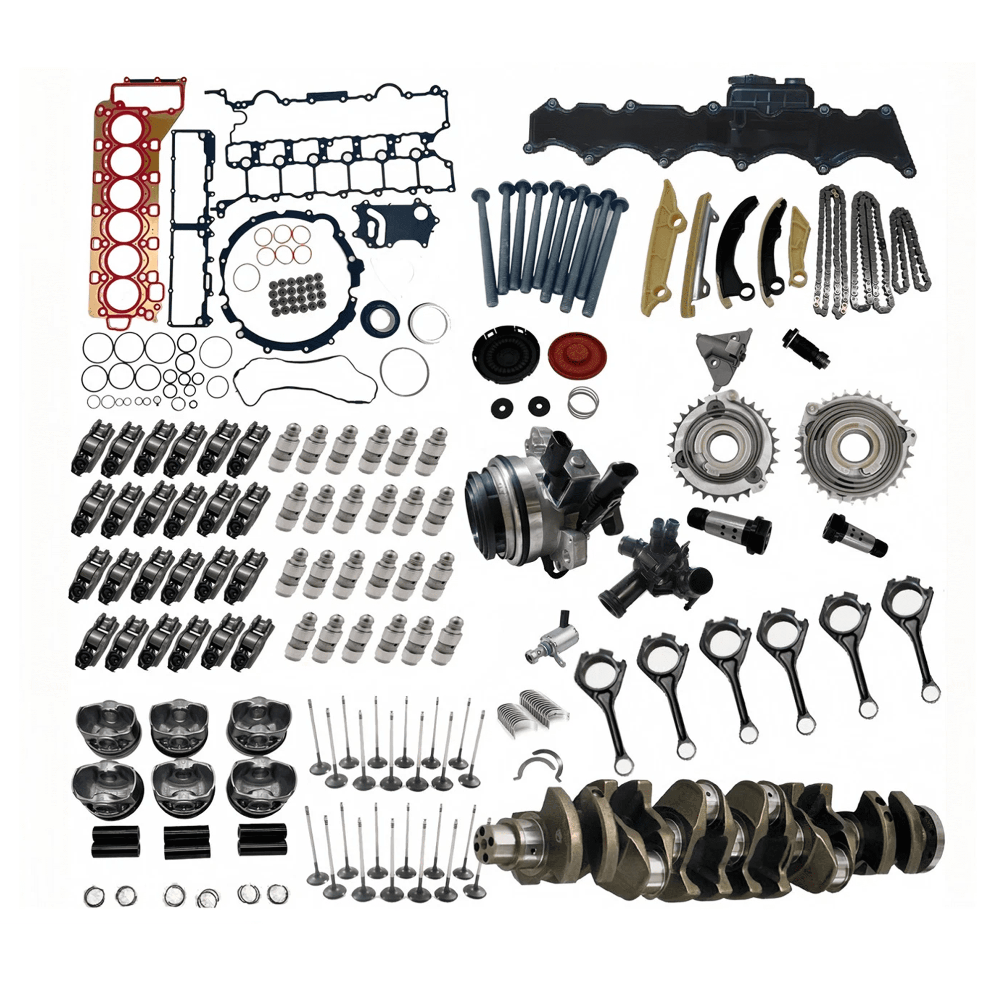 306PS AJ20P6 3.0L Engine Overhaul Rebuild Kit Crankshaft For Jaguar ...