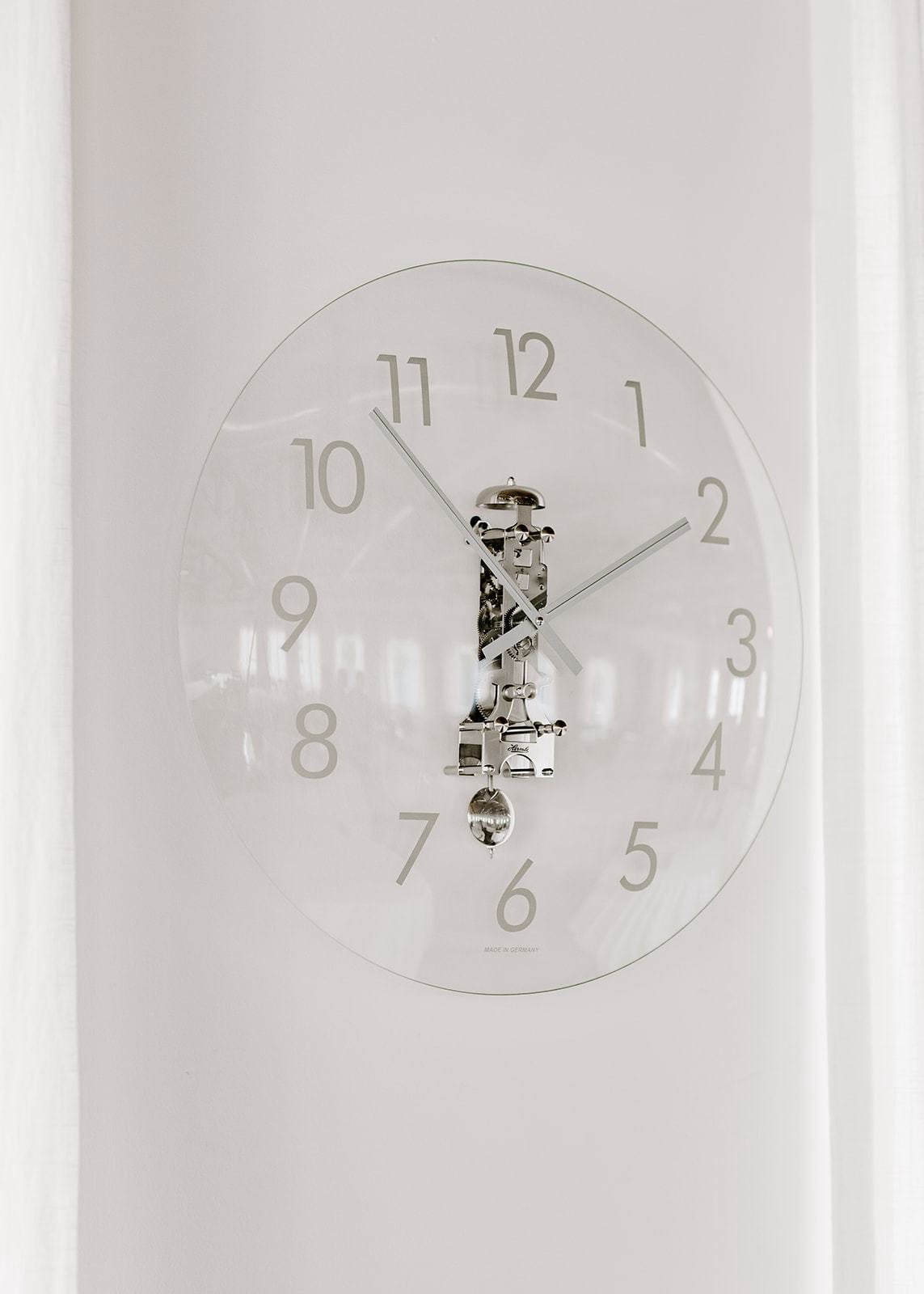 Nickel Wall Clocks
