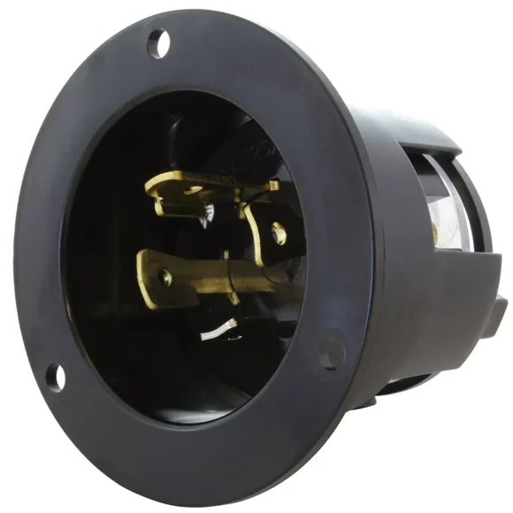 Male Power Inlet Receptacle
