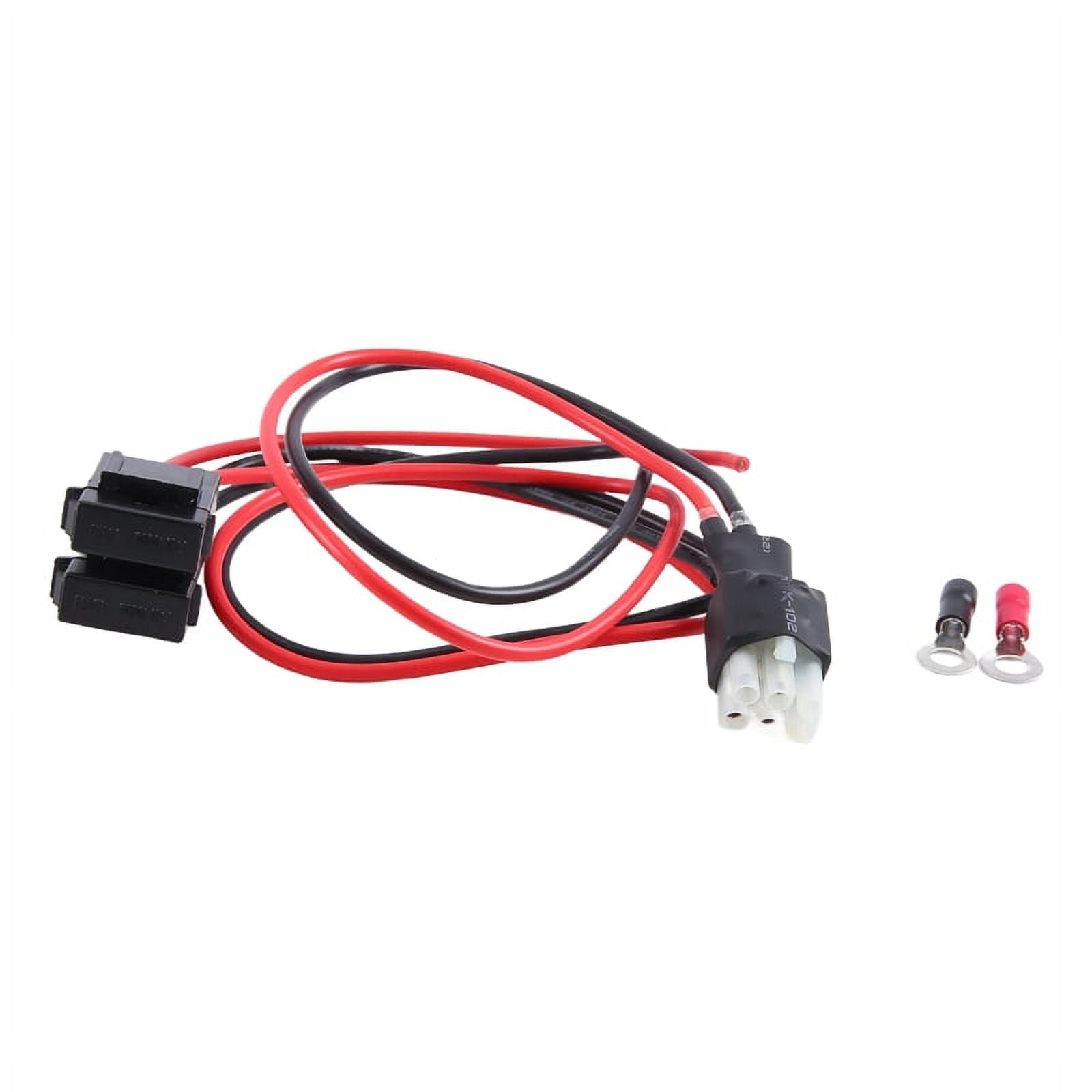 30A 1M Fuse 6 PIN Short Wave Power Supply Cord Cable For FT-857D FT ...