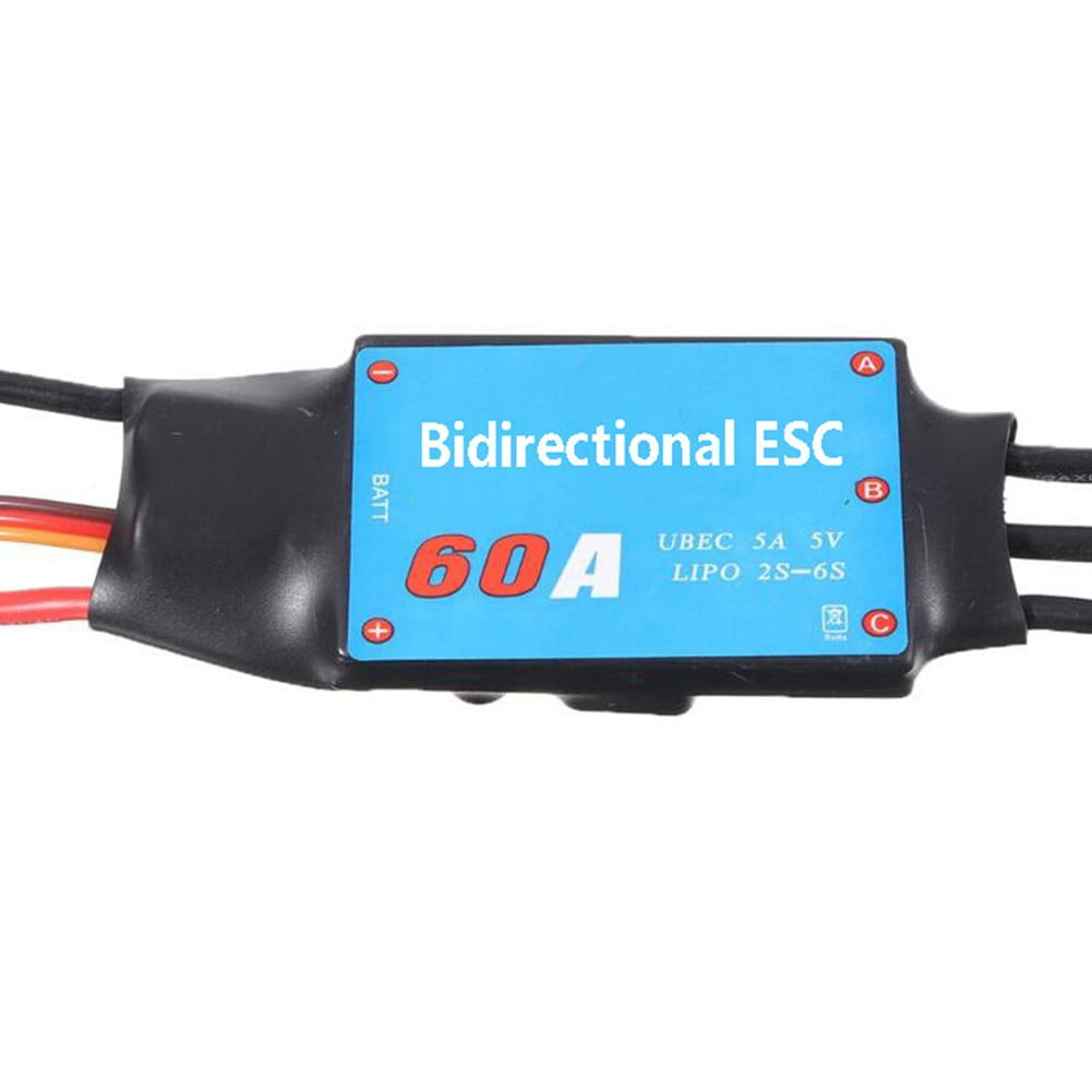 30A/40A/50A Bidirectional Brushless Esc Rc Car Pneumatic Underwater Propeller - Walmart.com