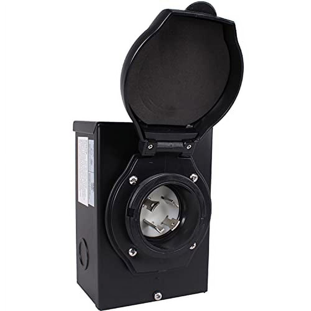 Journeyman-Pro, 30A or 50A Power inlet Box for Generator - Walmart.com