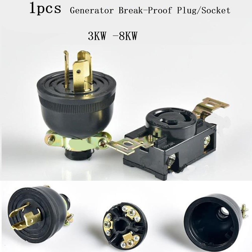 30A Black Wire Lock Connector Copper Male Female Female Connector ...