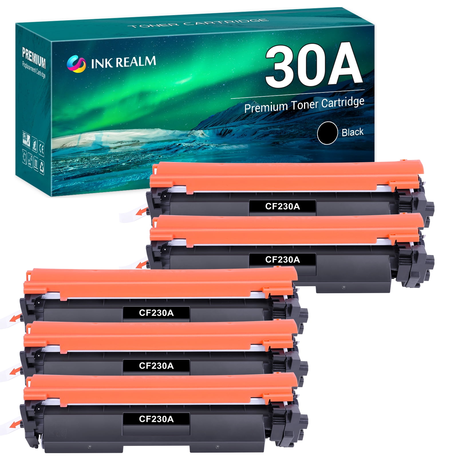 30A CF230A Compatible Toner Cartridge Replacement for HP 30A CF230A Toner for LaserJet Pro MFP ...