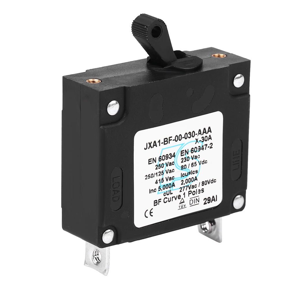 30A Durable DC/AC Manual Toggle Reset Switch Safety Circuit Breaker ...