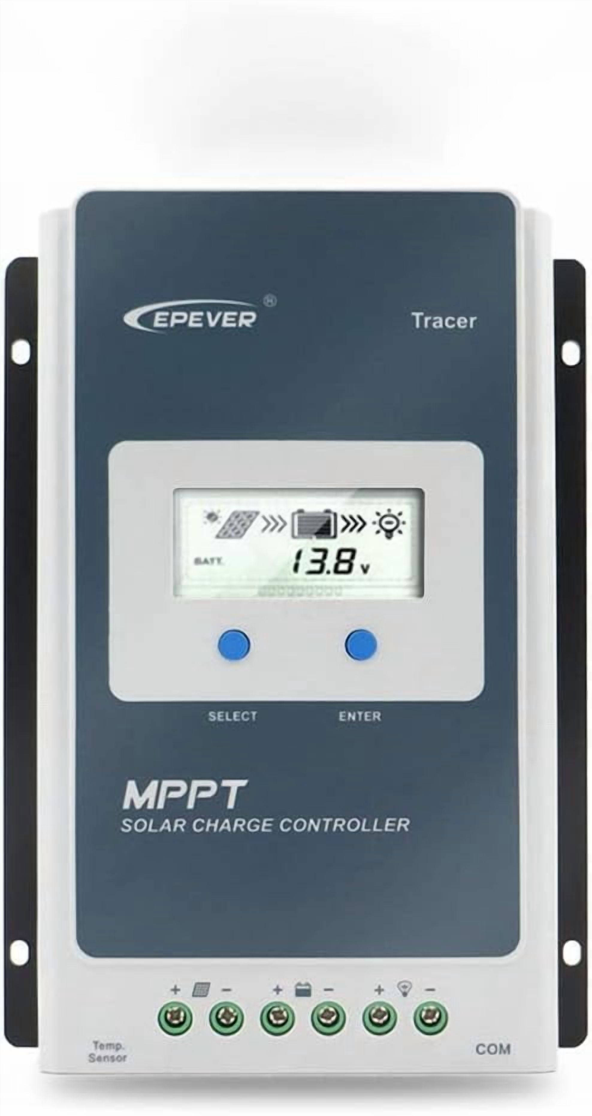 30A MPPT Solar Charge Controller 12/24V DC Automatically Identifying ...
