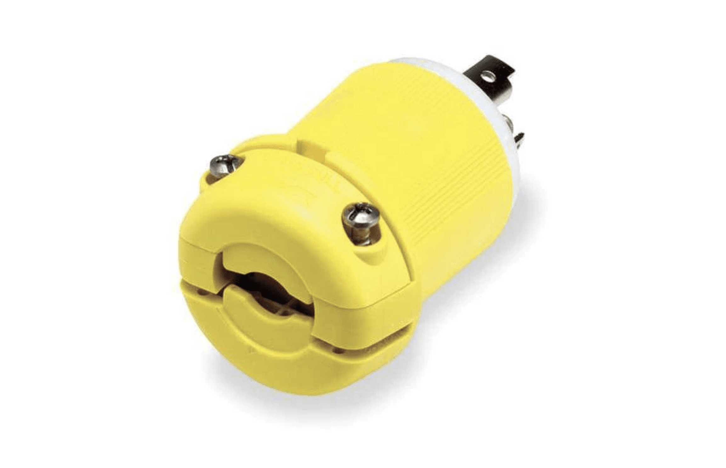 30A Marine Twist-Lock Plug 2P 3W 125VAC L5-30P YL - Walmart.com