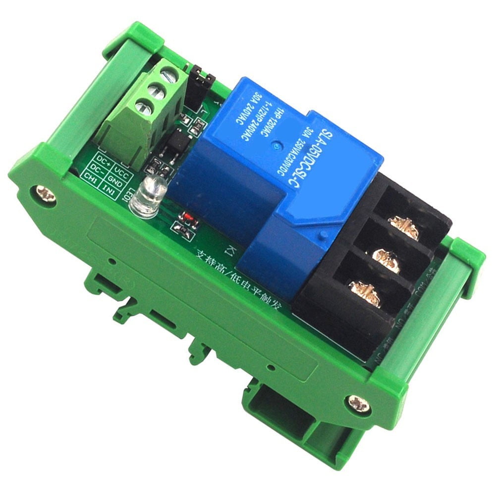 30A Optocoupler Isolation Relay Module for PLC and IoT Control ...