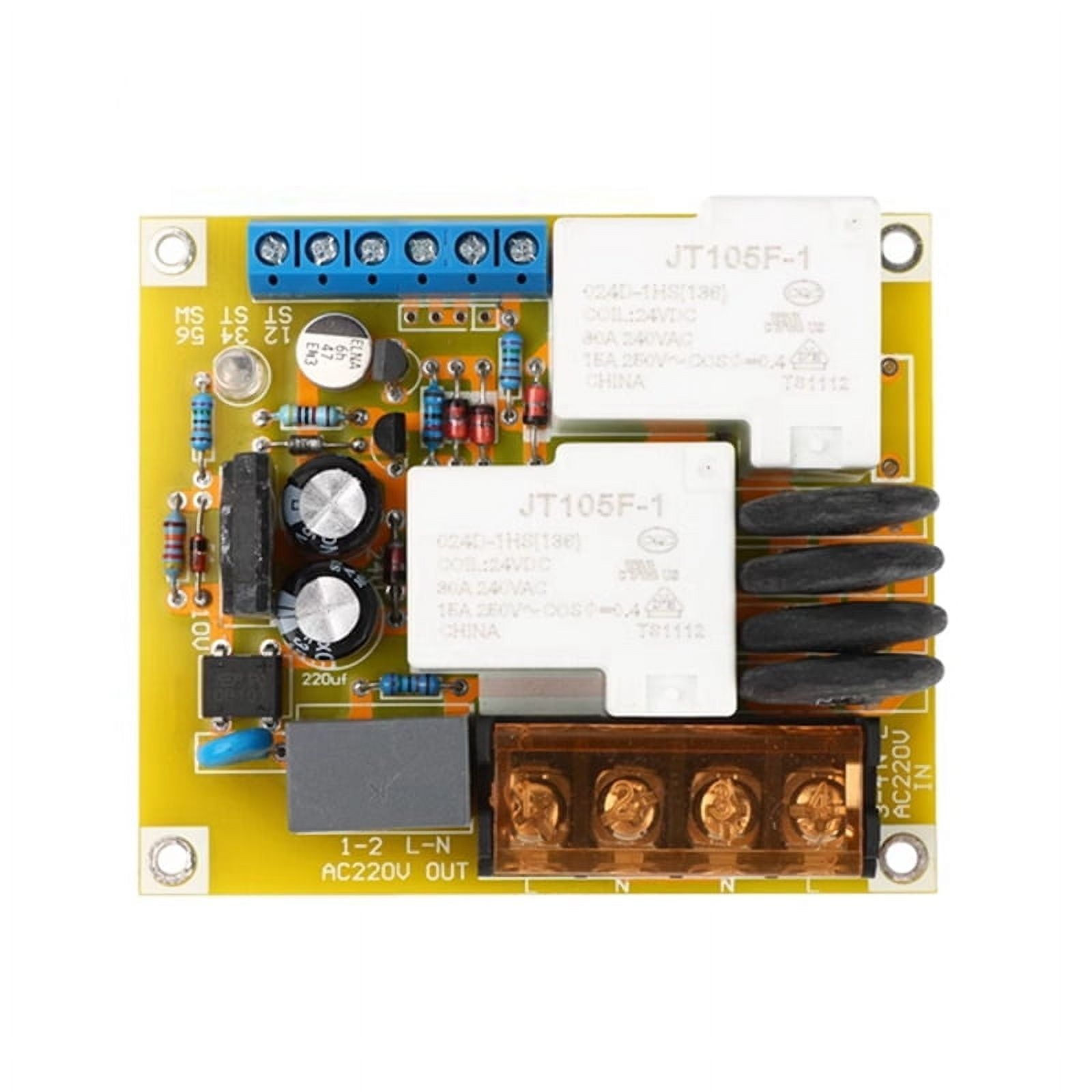 30A Power Amplifier Soft Start Power Supply Board Class A Time-Delay ...