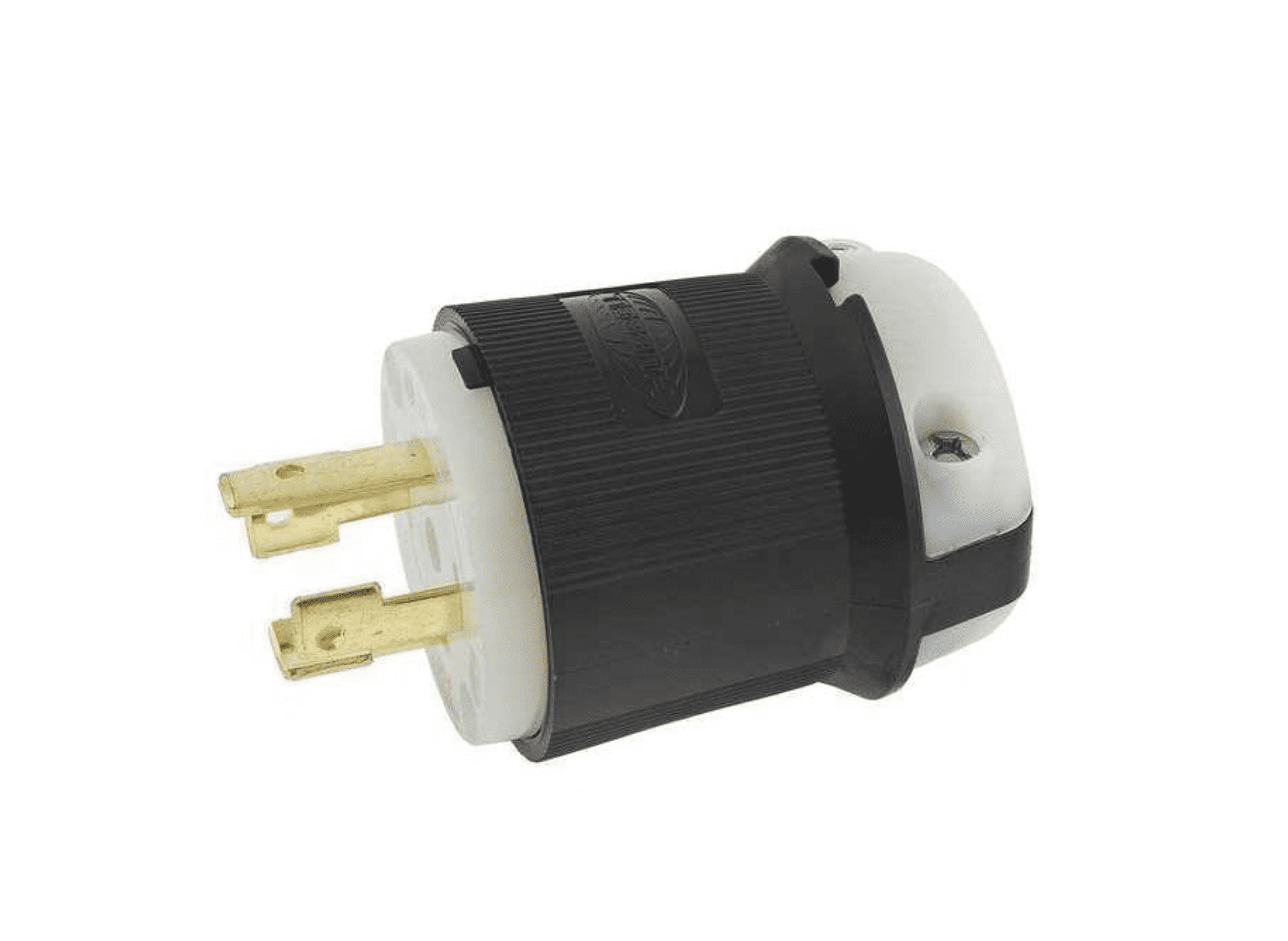 30A Twist-Lock Plug 3P 4W 480VAC L16-30P BK/WT - Walmart.com