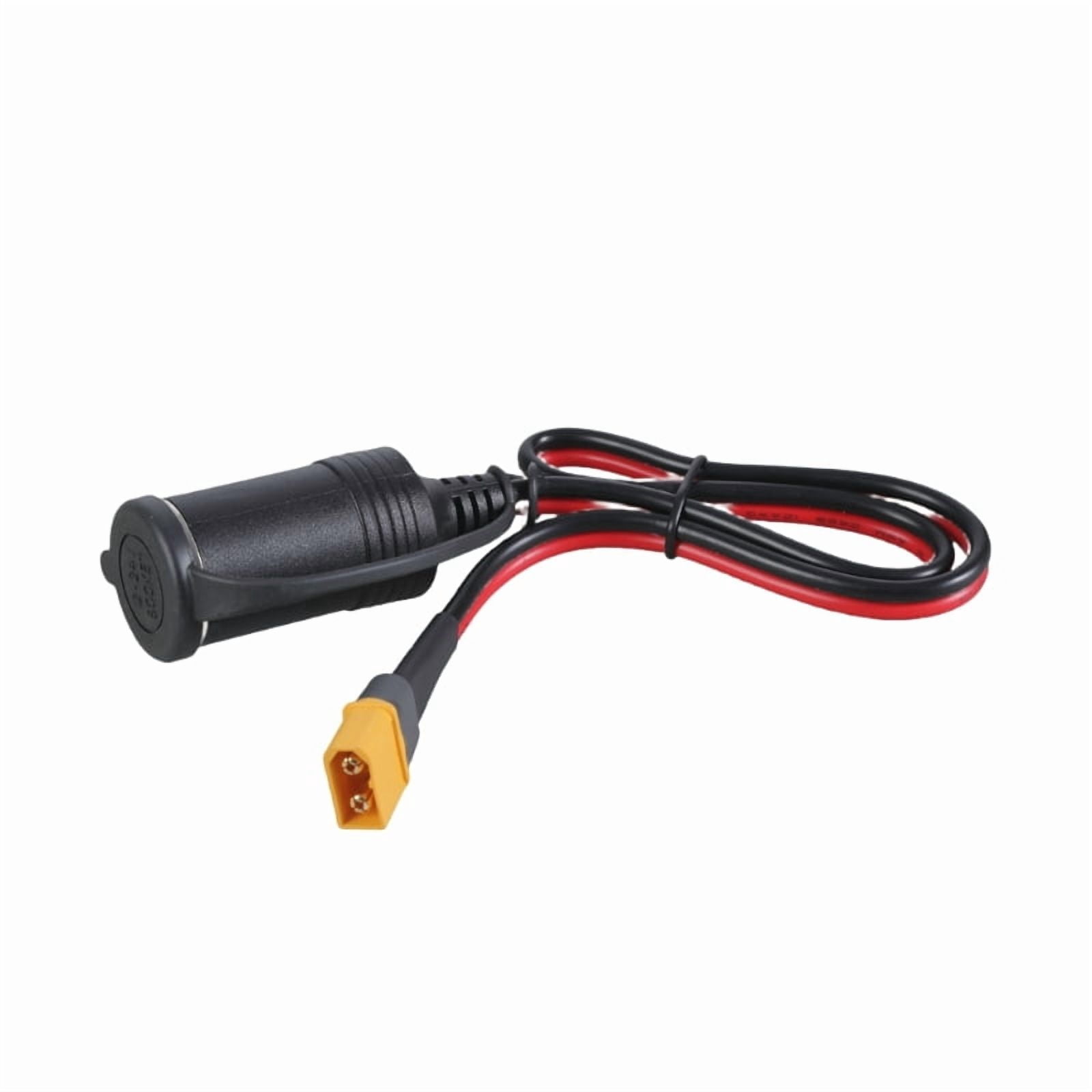 30A XT60 Male Connector to Car Car Outlet Socket Conversion Cord Cable ...