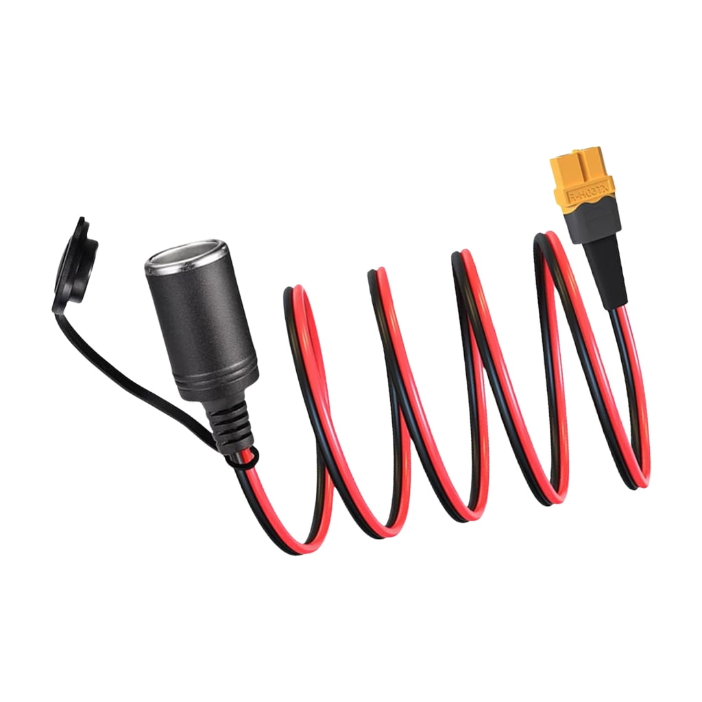 30A XT60i Female Connector to Car Socket Conversion Cord Connection ...