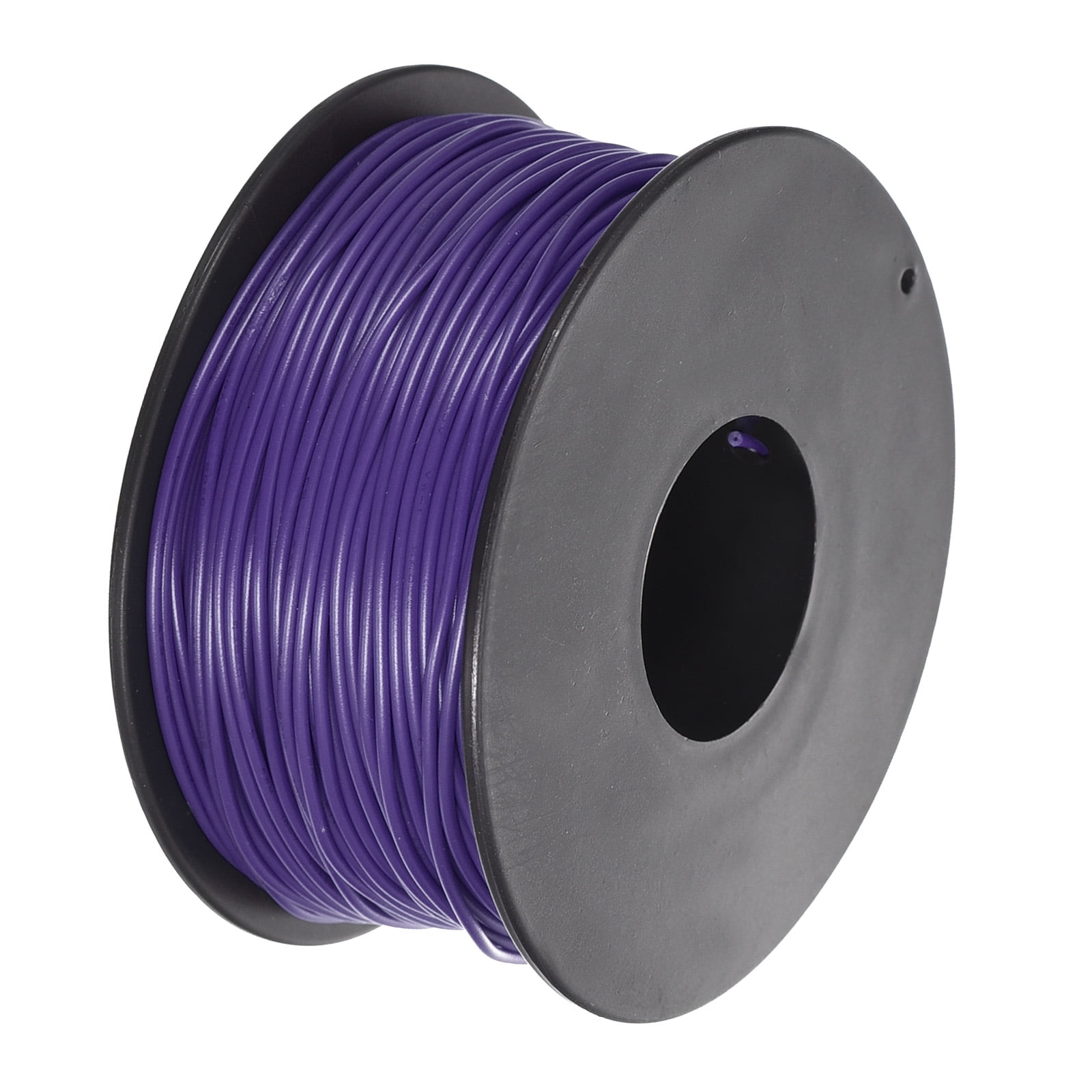 Uxcell 30AWG Stranded Wire Hookup 50M/164ft Purple, Electrical Wire ...