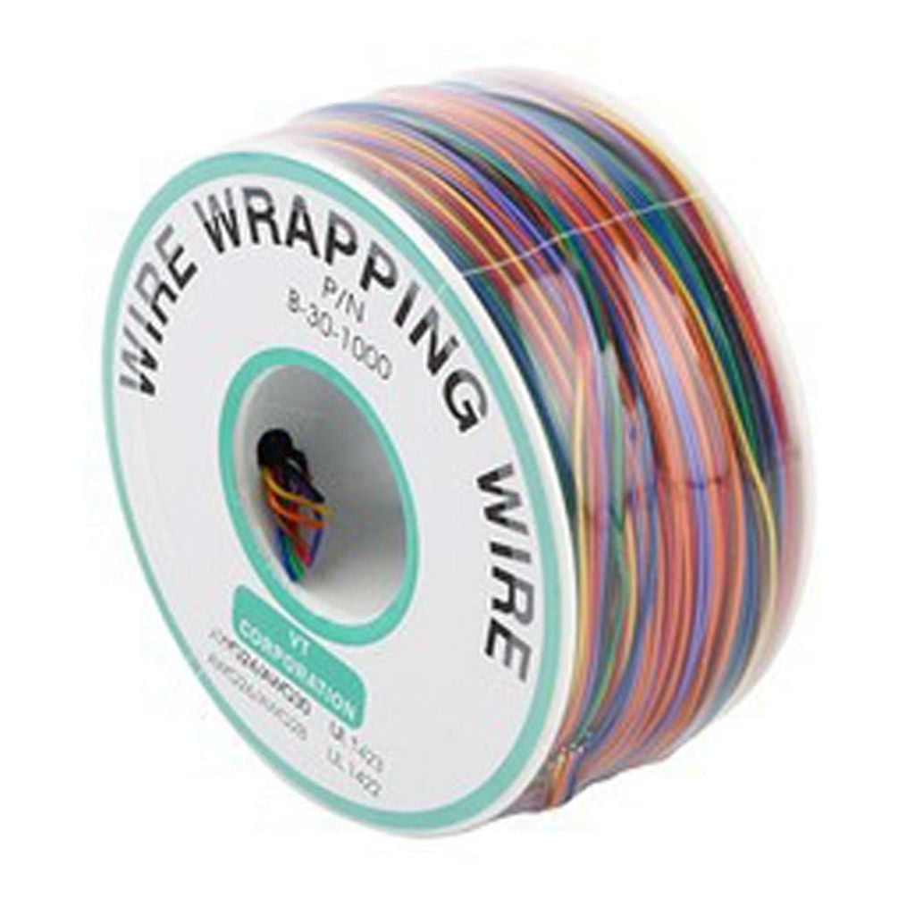 30AWG Wire Wrap Cable Temperature Resistance Wire Wrapping Cable 250meter Flexible Wire ...