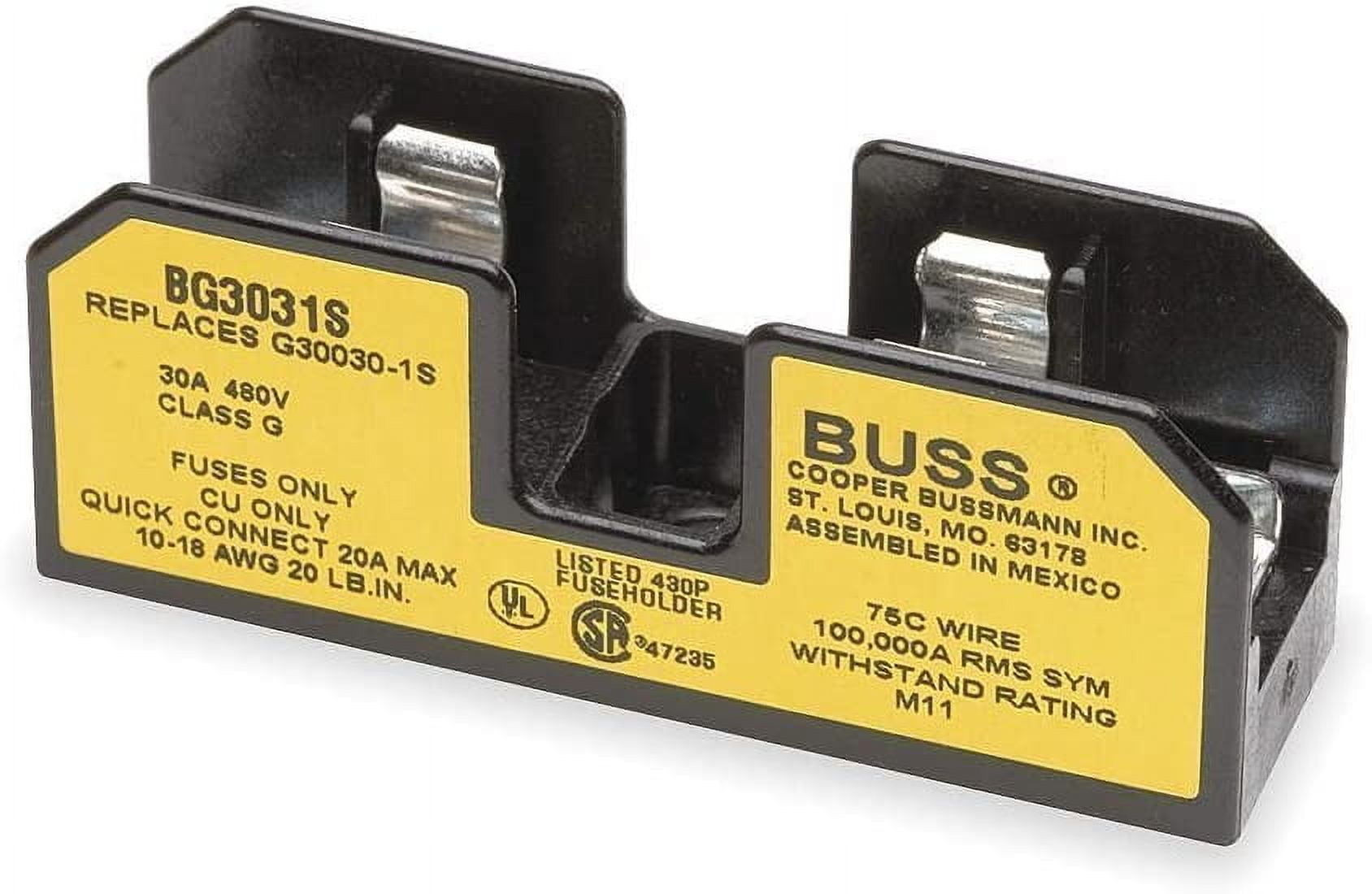 30Amp 480V Fuse Holder - Walmart.com