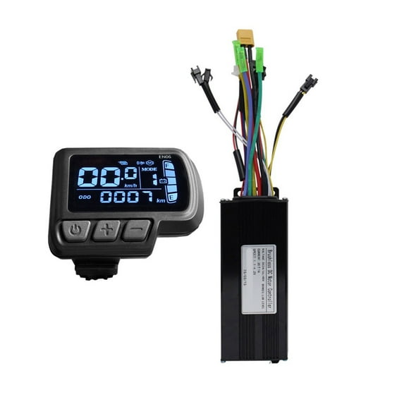 30Amp Sine Waved Controller and EN06 LCD Display Meter Brushless Motor ...