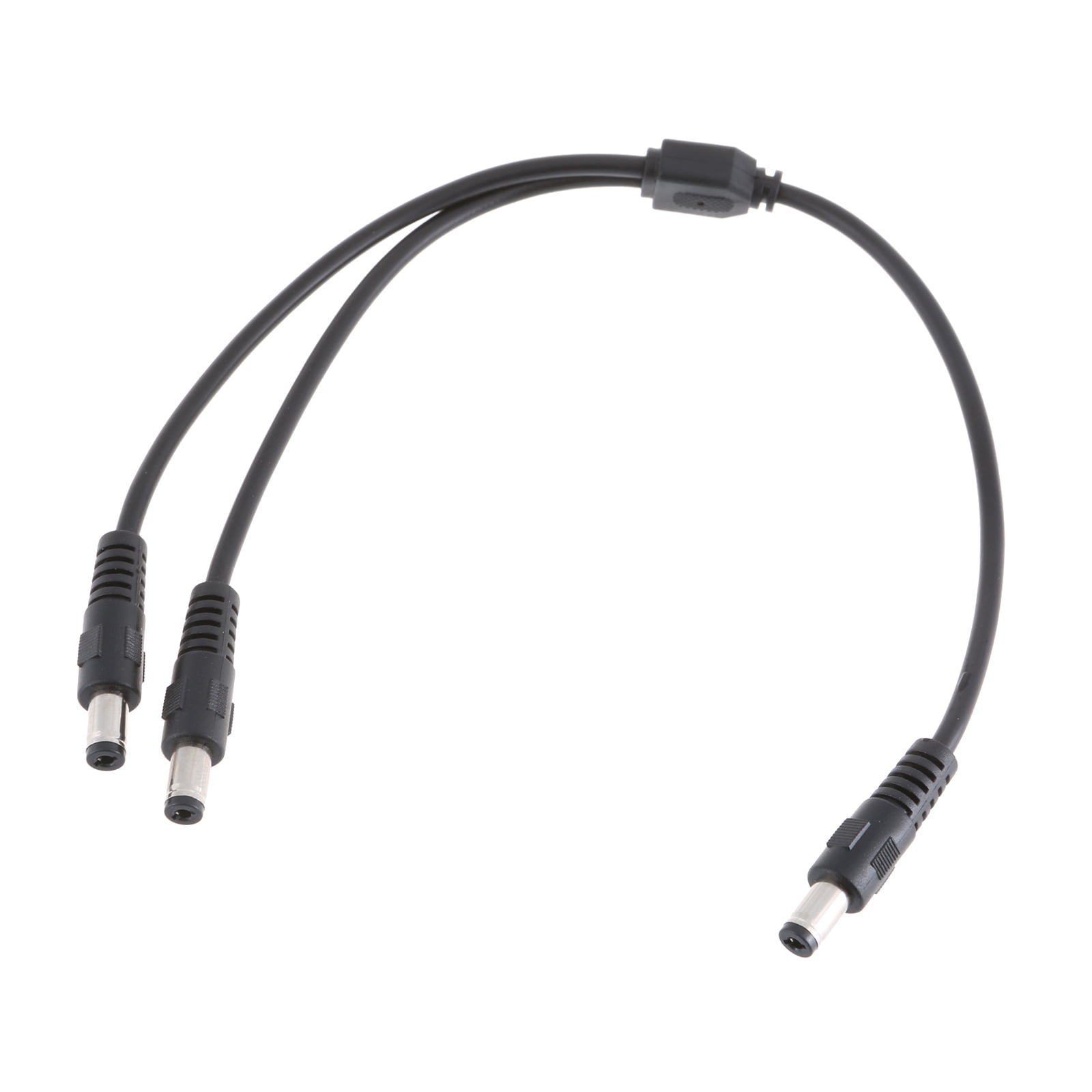 30CM 5.5x2.1mm Y Splitter Cable 18AWG Male to Male 5.5MMx2.1MM Splitter ...