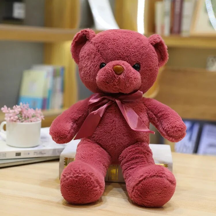 30CM Colorful Bear Plush Animals Toys Doll Soft Stuffed Teddy Bears for ...