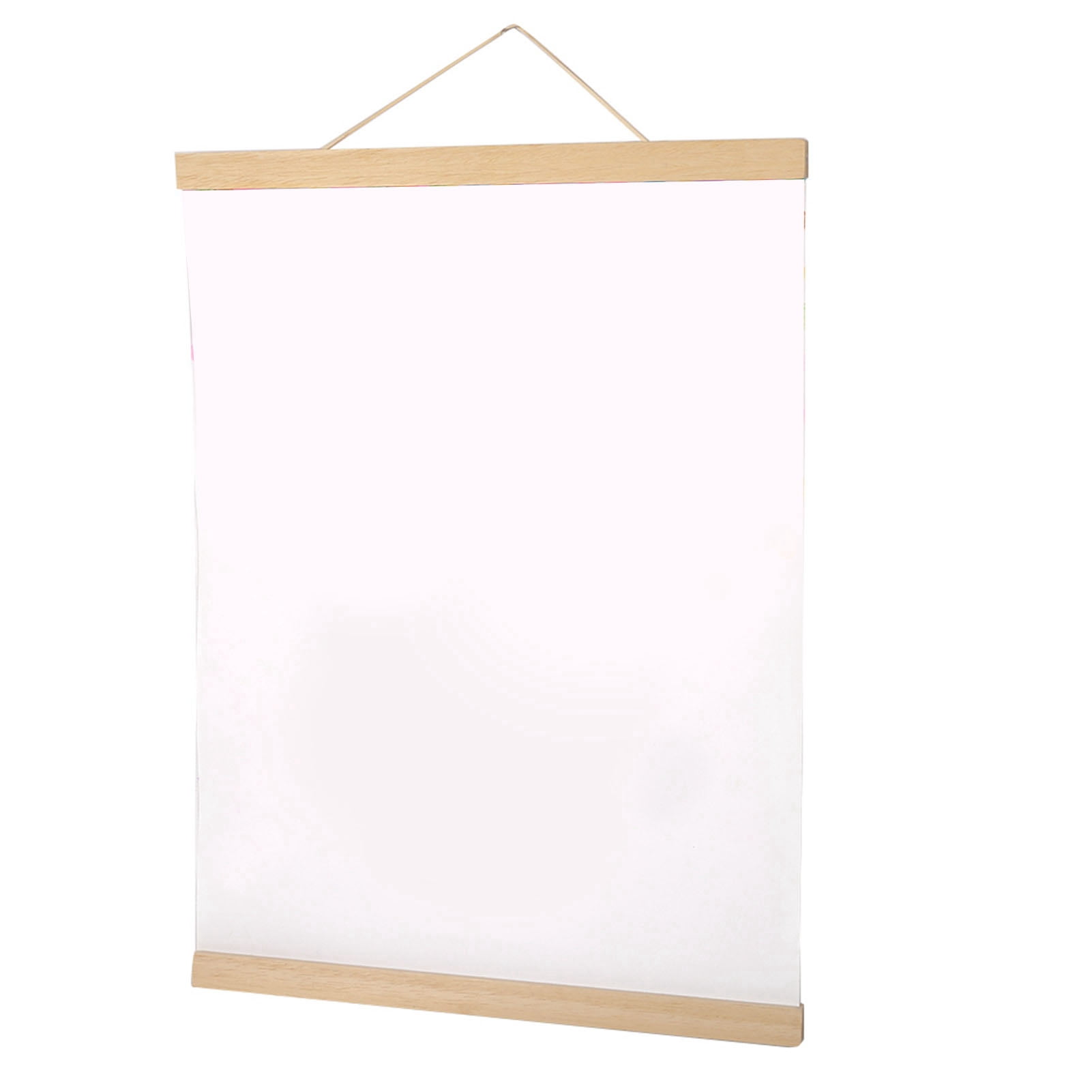 30CM Magnetic Sawdust Photo Frame DIY Poster Scroll Prints Artwork ...