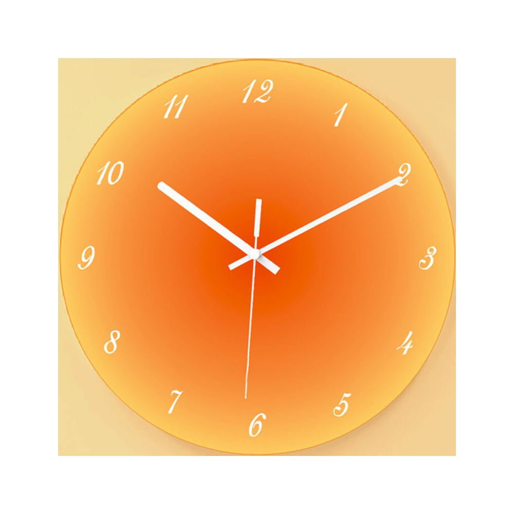30CM Sunset Hanging Clocks Creative Clock for Home Decoration for Porch ...