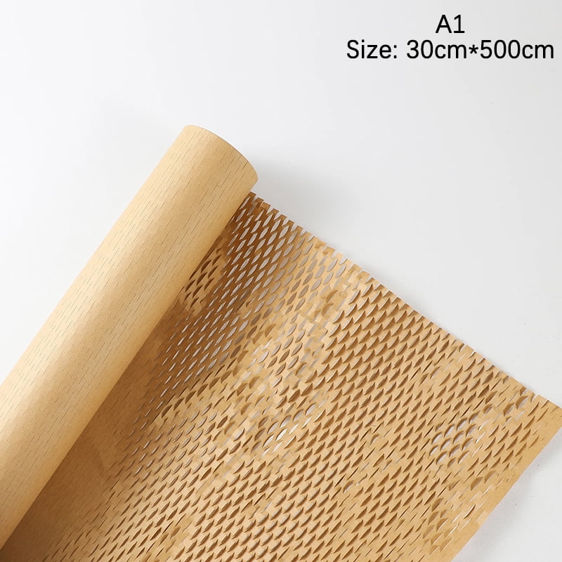 30CMX5M Honeycomb Paper Shockproof Buffer Paper Kraft Paper Flower ...