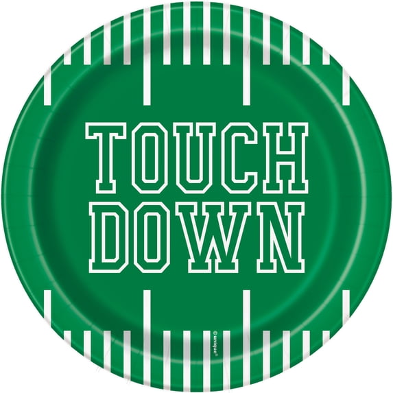 Football 7" Party Plates, 30ct - Walmart.com