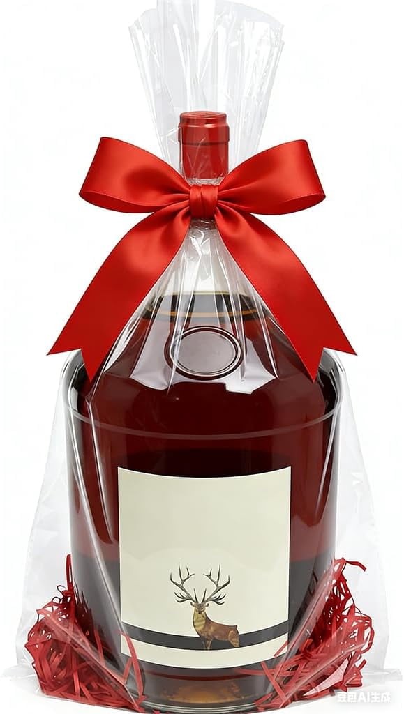30CT Gift Basket Wrapping Plastic Bags 9 x 20-inch Clear Cellophane ...